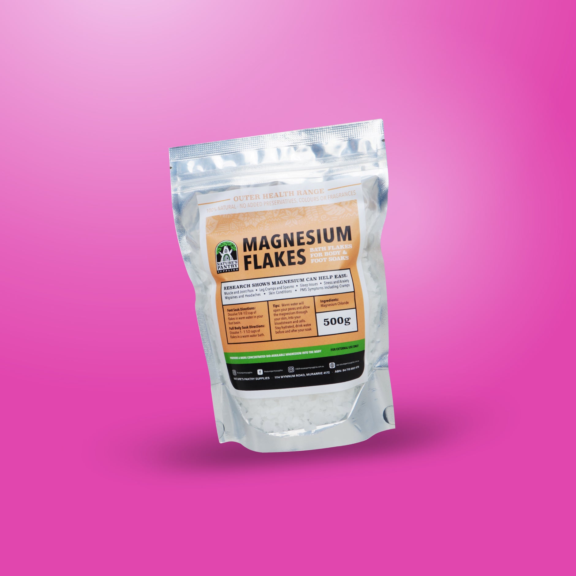 Magnesium Flakes – Natures Pantry Supplies
