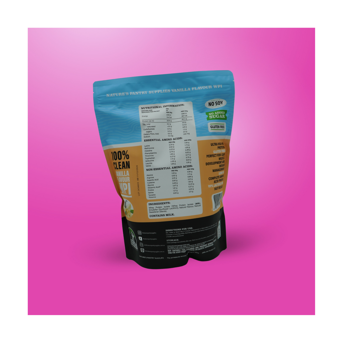 Premium Whey Protein Isolate (WPI) – Natures Pantry Supplies