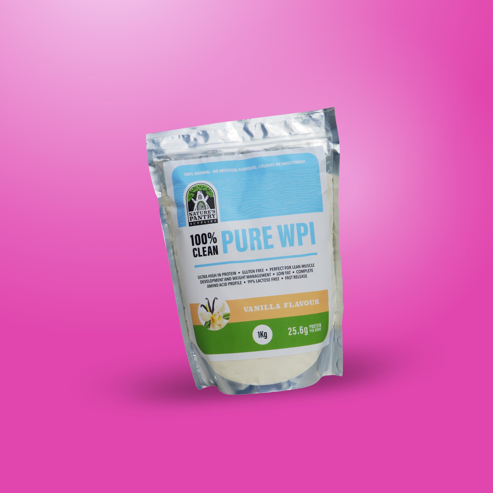 Vanilla Whey Protein Isolate (WPI) Vanilla – Natures Pantry Supplies